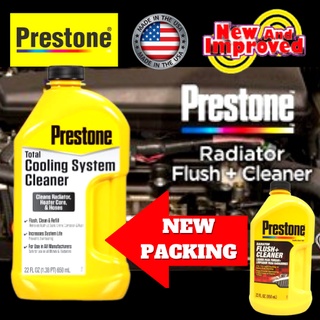 Prestone® Radiator Flush + Cleaner Total Cooling System Cleaner Made in ...