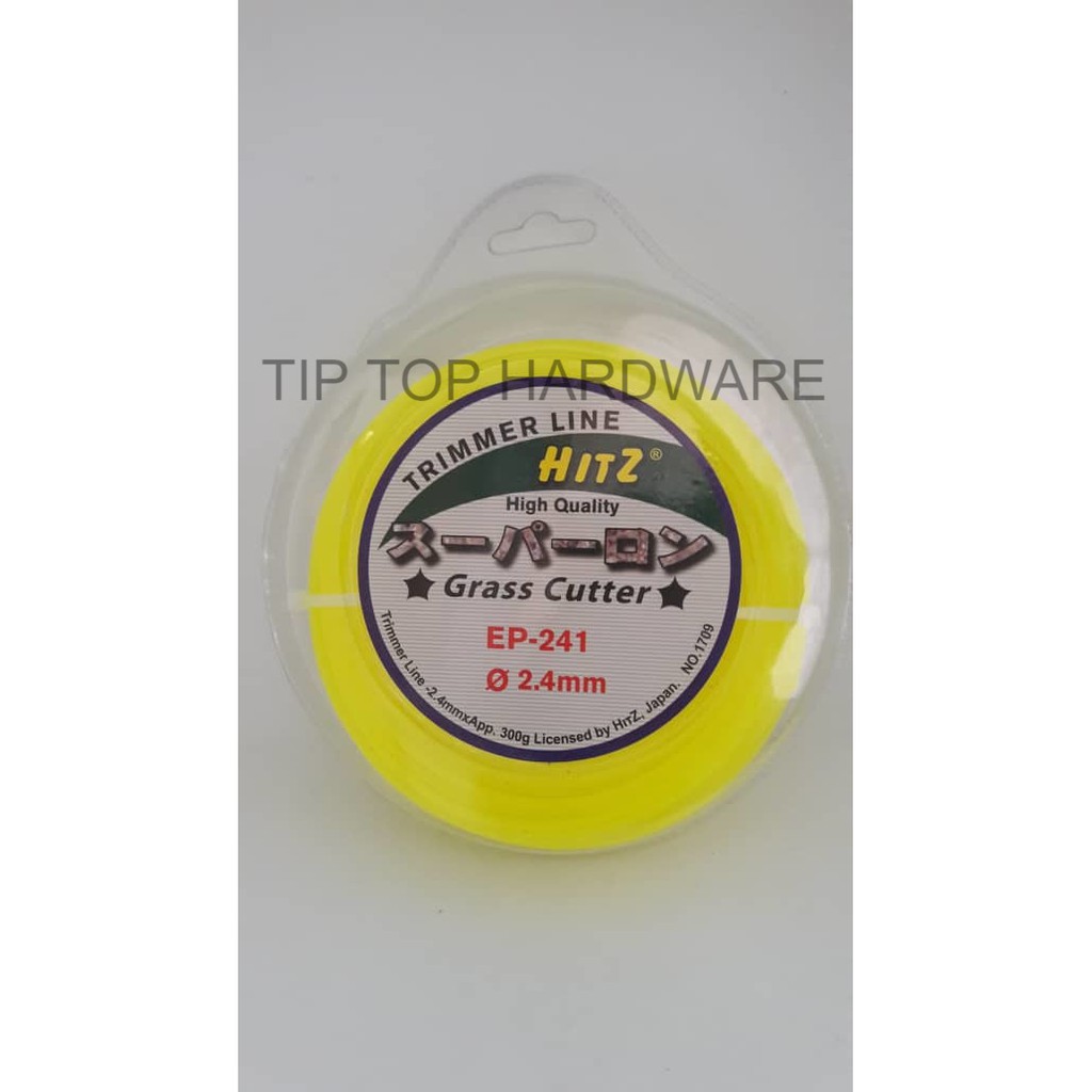 Hitz Grass Cutter Trimmer Line 2.4mm (EP-241) | Shopee Malaysia