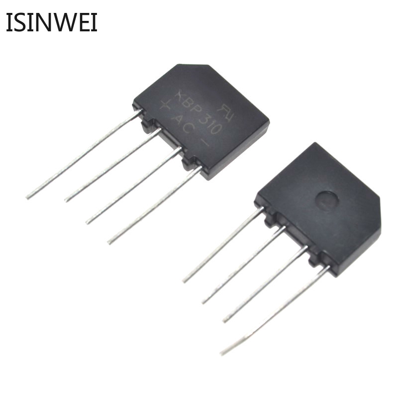 10pcs KBP310 3A 1000V Bridge Rectifier Diode | Shopee Malaysia