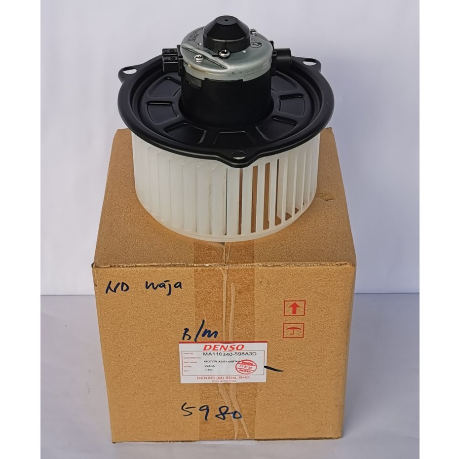 💯% Proton Waja A/C Blower Motor C/W Wheel 👍👍 Original DENSO Parts ...