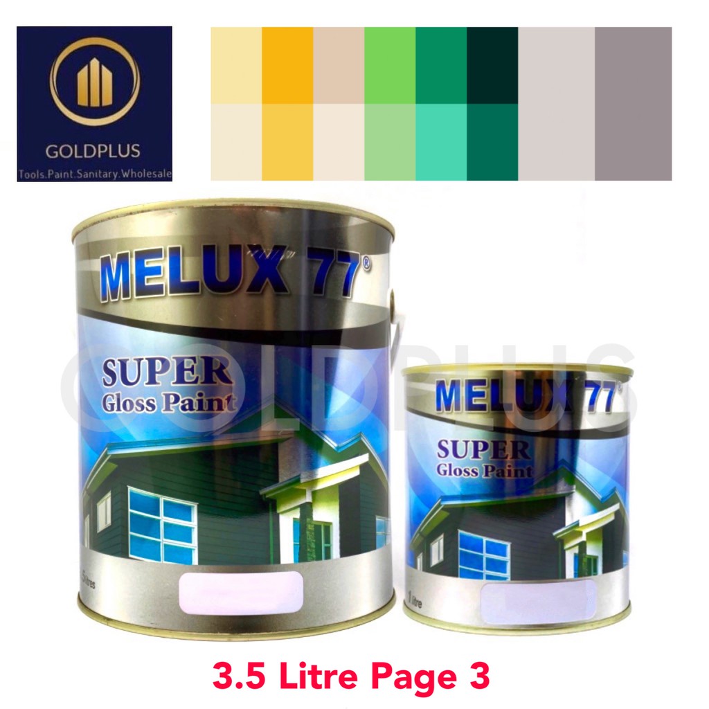 💥 3.5Lt SANCora Melux77 Super Gloss Paint Wood & Metal Melux Page 3 💥 ...