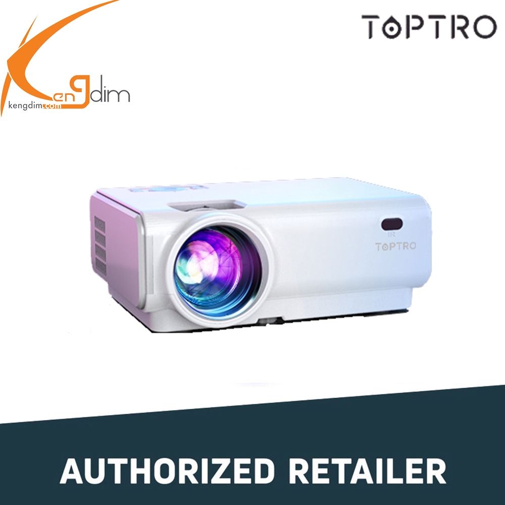 TOPTRO WiFi Projector,5500 Lumens Bluetooth Video,Support 1080P Home ...