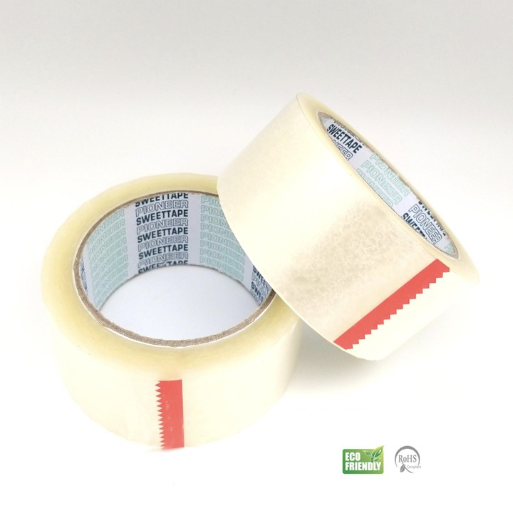 Pioneer Sweettape Clear /Brown OPP Tape 48mm x 90yards (6rolls ...