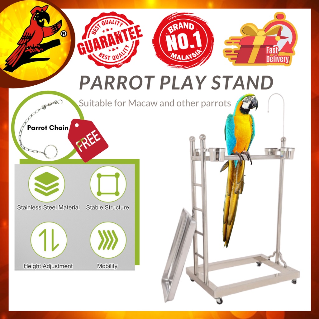 MPT Macaw Stand Parrot Roller Stand Parrot Stand Grey Parrot Stand ...