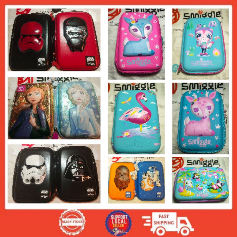 Original Smiggle Pencil Case Smiggle Pencil Box Smiggle Pencil Hard ...