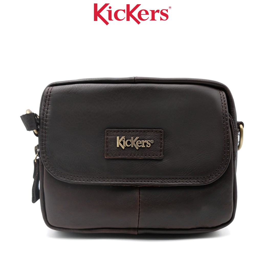 Kickers Genuine Leather Authentic 2IN1 Crossbody & Waist Bag KICS89574 ...