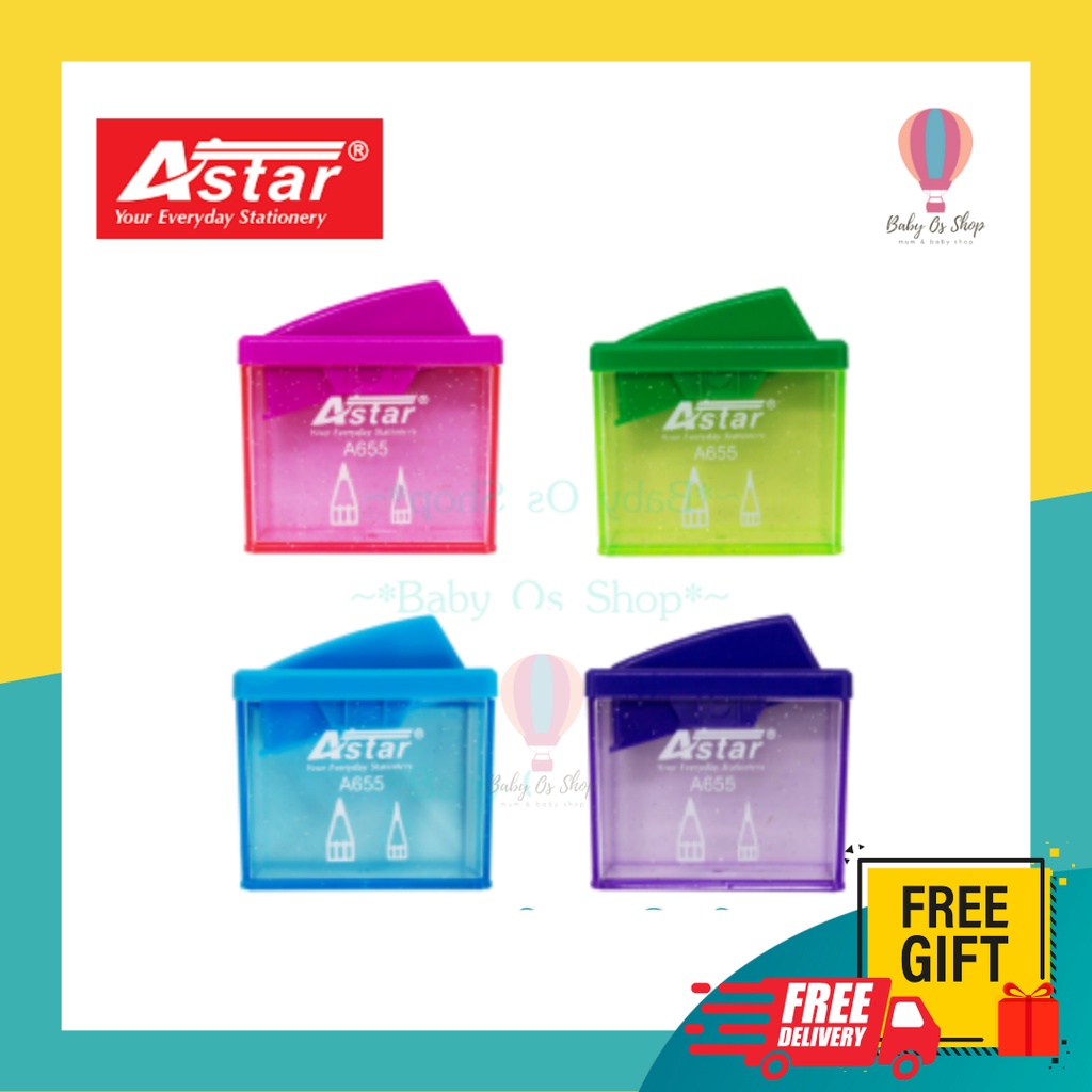 ASTAR Double Holes Sharpener (1 PCS) | Shopee Malaysia