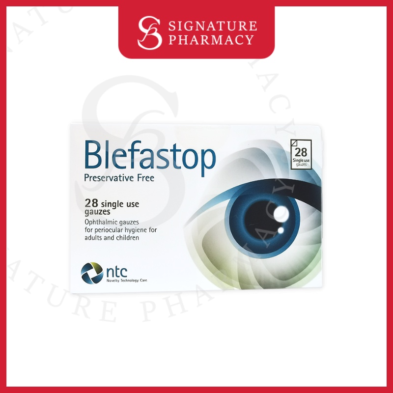 NTC Blefastop Preservative Free – Ophthalmic Gauzes For Periocular ...
