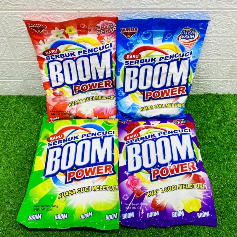 BOOM DETERGENT POWDER 750g [Laundry Powder Detergent] [Serbuk Pencuci ...