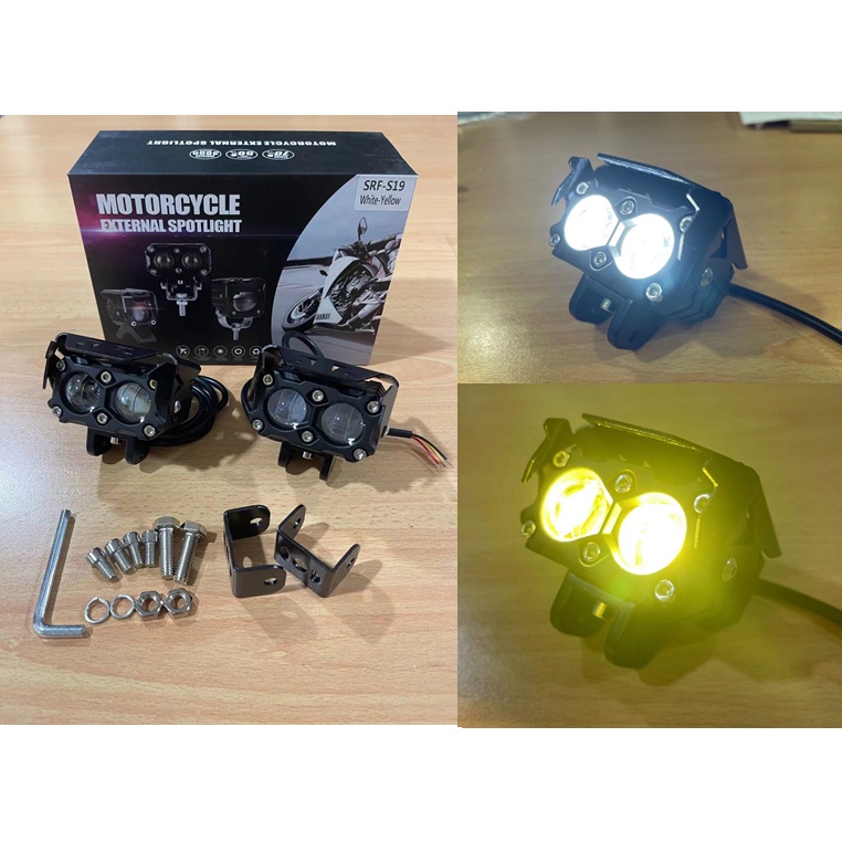 Sport Light Motorcycle Waterproof Motorcycle Spotlight | Shopee Malaysia