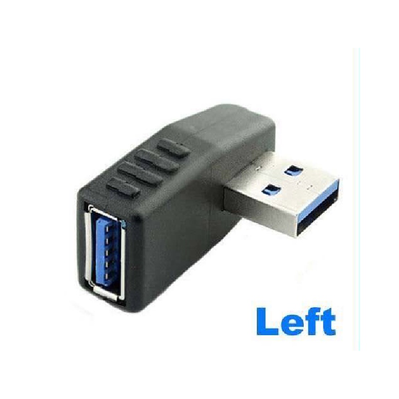 High Quality USB Connector Angle Extension Extender Computer L Shape ...