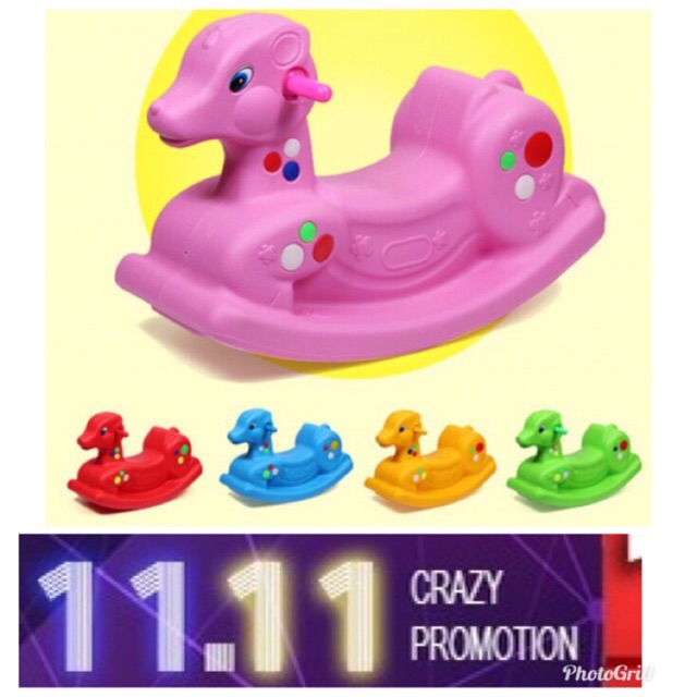 PONY ROCKER ROCKING RIDE ON chair rocker ride on rocking jongkang ...