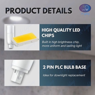 10W/15W HIGH QUALITY LED STICK BULB G24 PLC MENTOL STICK LED LAMPU DOWNLIGHT RECESSED LIGHT ...