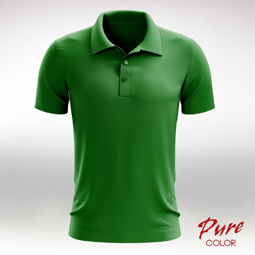 [Readystock] Polo T-Shirt Milo Green Male | Shopee Malaysia