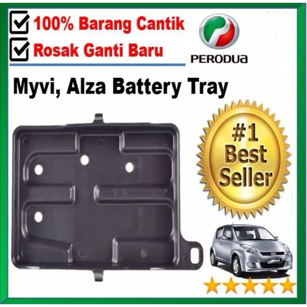 PERODUA MYVI /ALZA BATTERY TRAY (OEM) | Shopee Malaysia