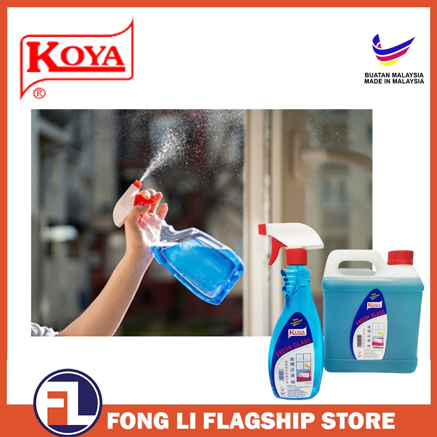 KOYA P-113 P113 Glass Cleaner Window Cleaner 500ML | Shopee Malaysia