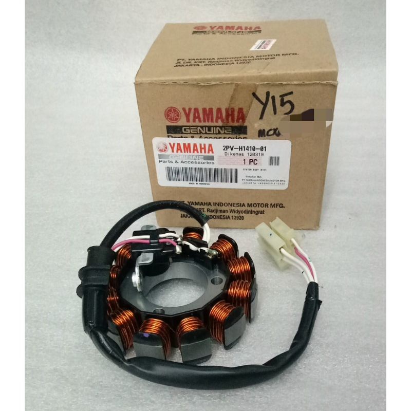 YAMAHA Y15 LC135 V1-V7 STATOR COIL / FUEL COIL / MAGNET COIL / STATOR COMP 100％ORIGINAL HLY 2PV ...