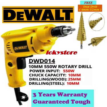 (100% Original)DEWALT DWD-014 Rotaty Drill ( 550W ) ( New & Original ...