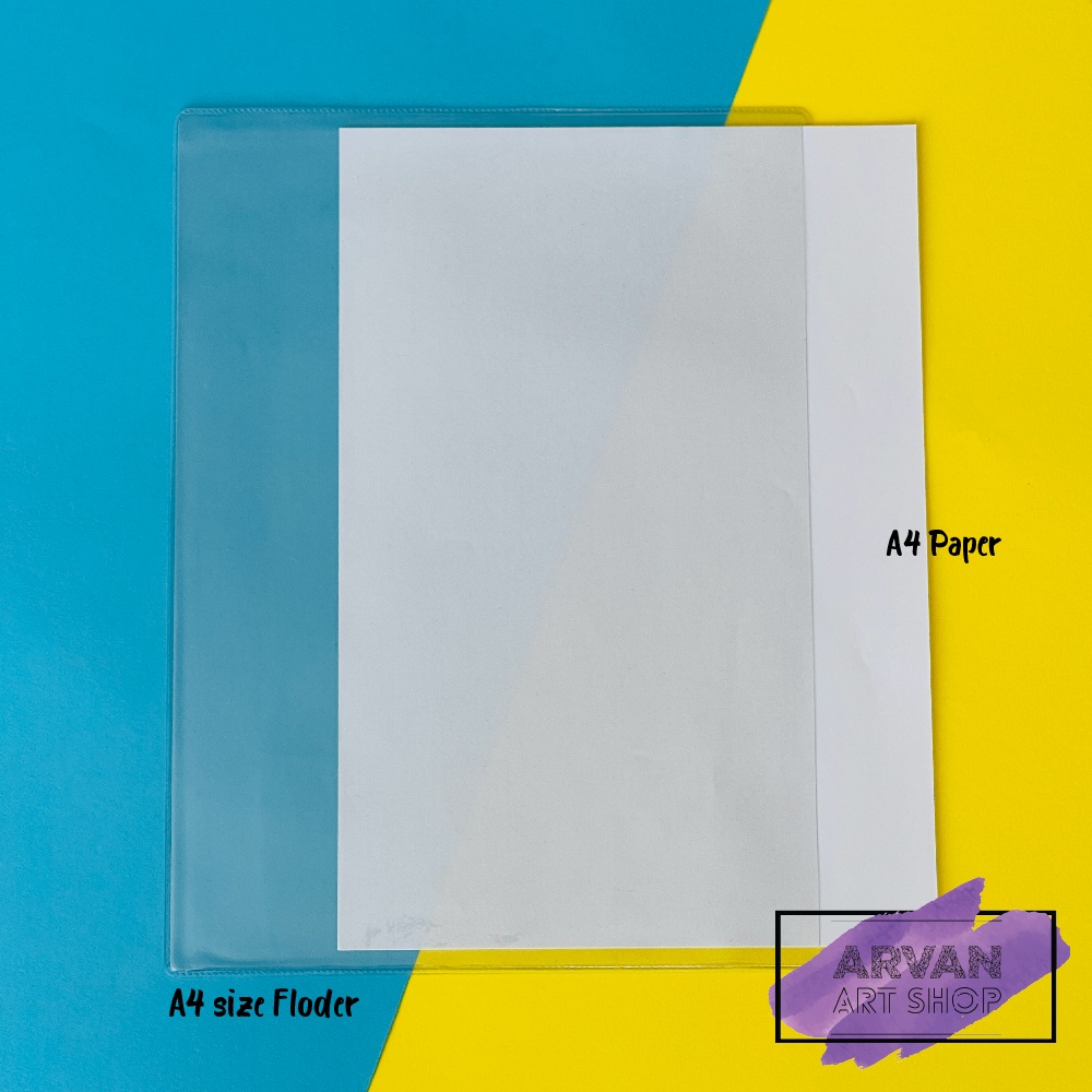 PVC Clear Folder A4 size C / L / U Shape File / Document Clear Holder ...