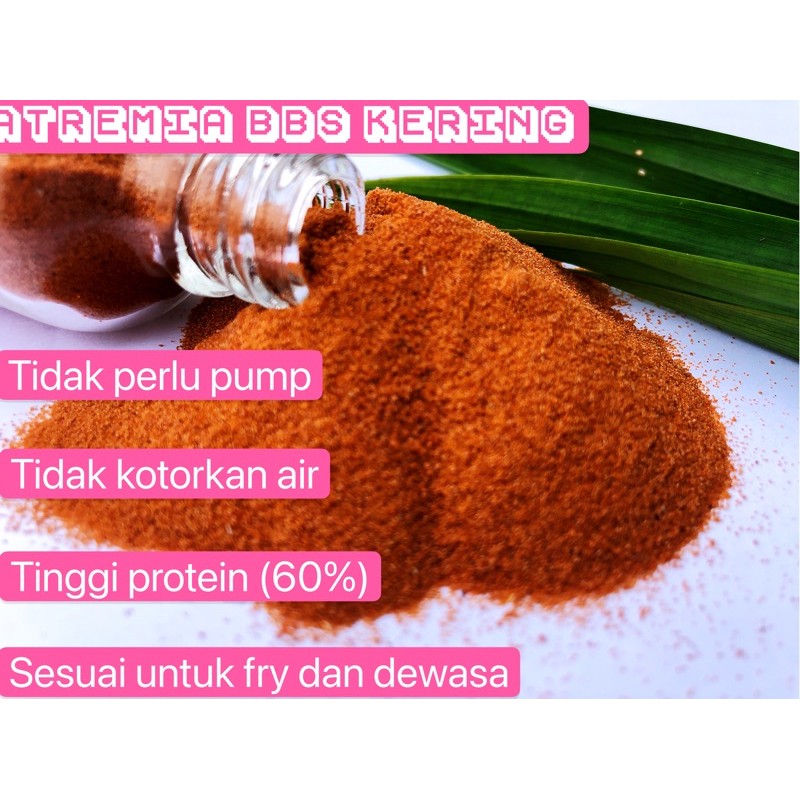 Artemia bbs fish food / artemia makanan ikan 20G/40G/200G | Shopee Malaysia