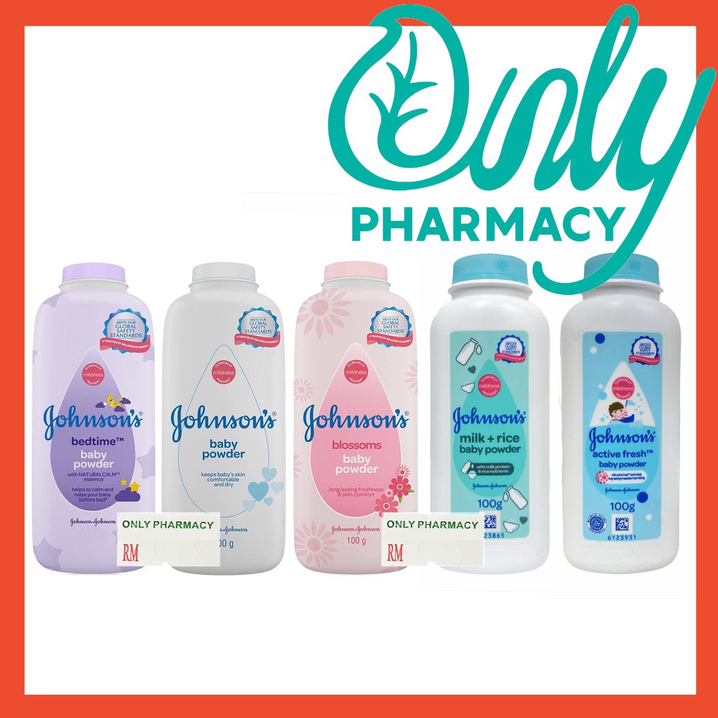 Johnson's Baby Powder Regular/Blossom/Bedtime 50g or 100g or 200g ...