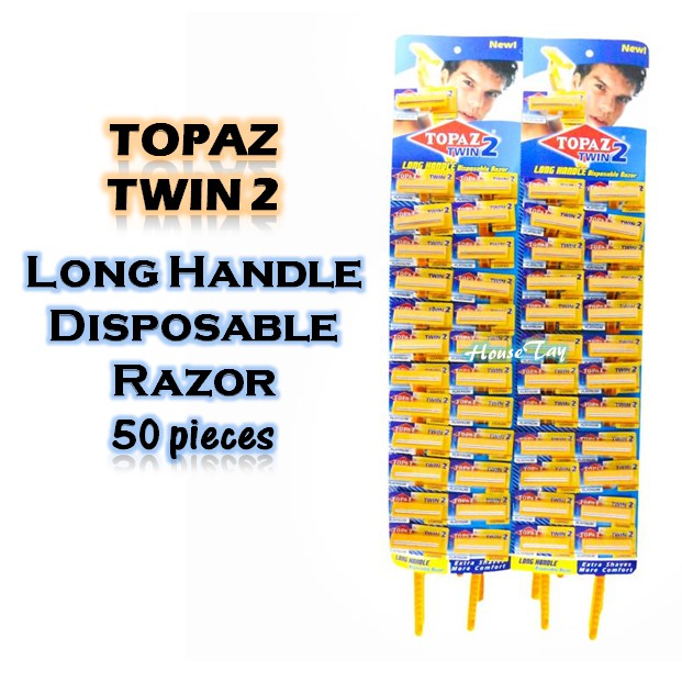 Topaz Razor Card Disposable 50's | Shopee Malaysia