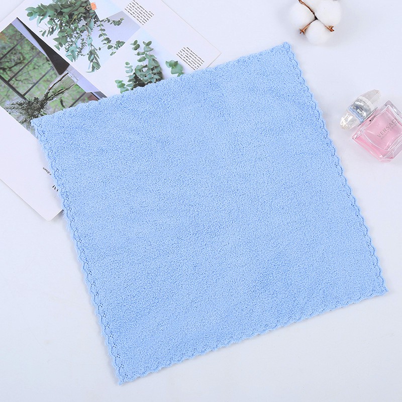 LFENNEL🎁Face Towel 30x30CM Magic Soft Quick-Dry Super Absorbent Water ...