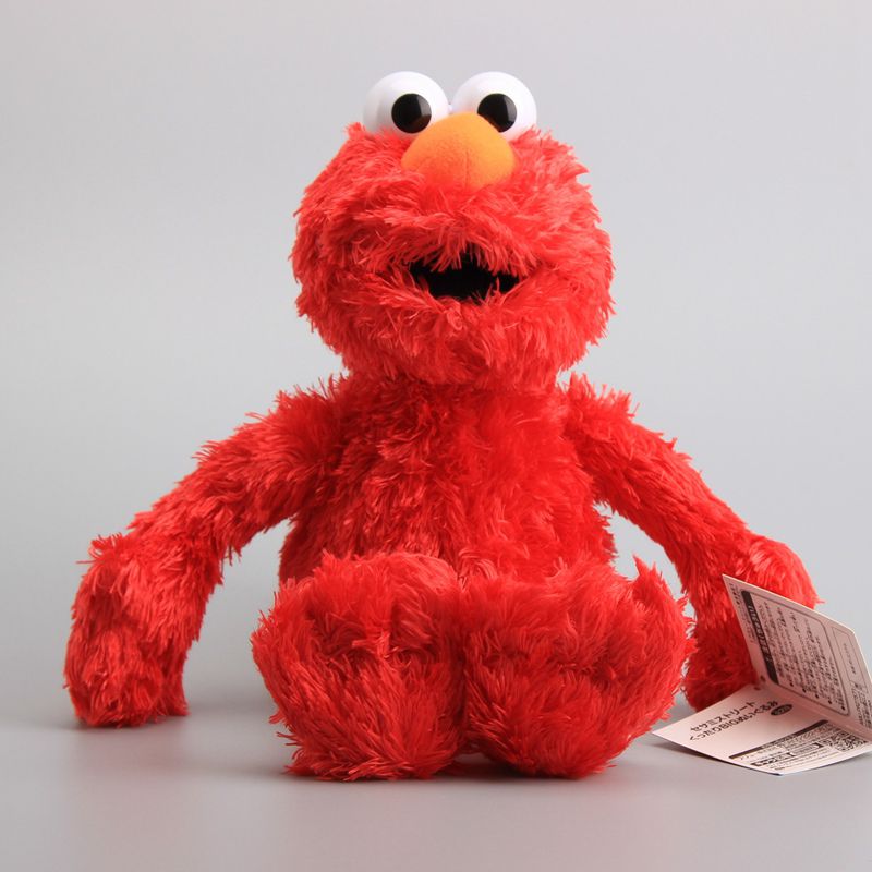 Adorable Sesame Street Plush Elmo Zoe Ernie Oscar Cookie Grover Bird ...