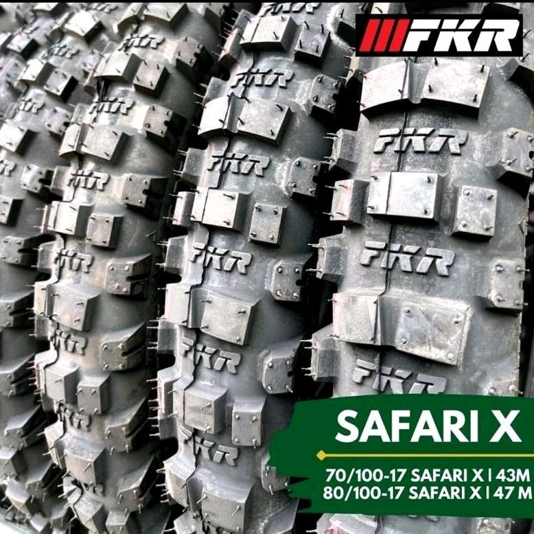 TAYAR FKR SAFARI X 70/100/17 80/100/17 TYRE FKR TYRE TAYAR 17 SAFARI X ...