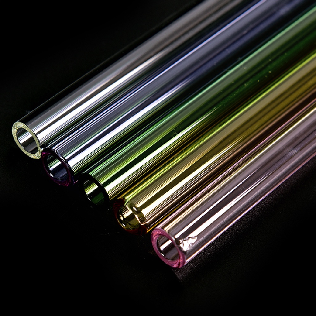 [LOV] Reusable Straight Pyrex Glass Drinking Straw for Wedding Birthday ...