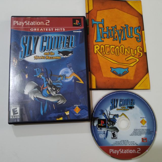 PS2 game Sly Cooper and the Thievius Raccoon | Shopee Malaysia