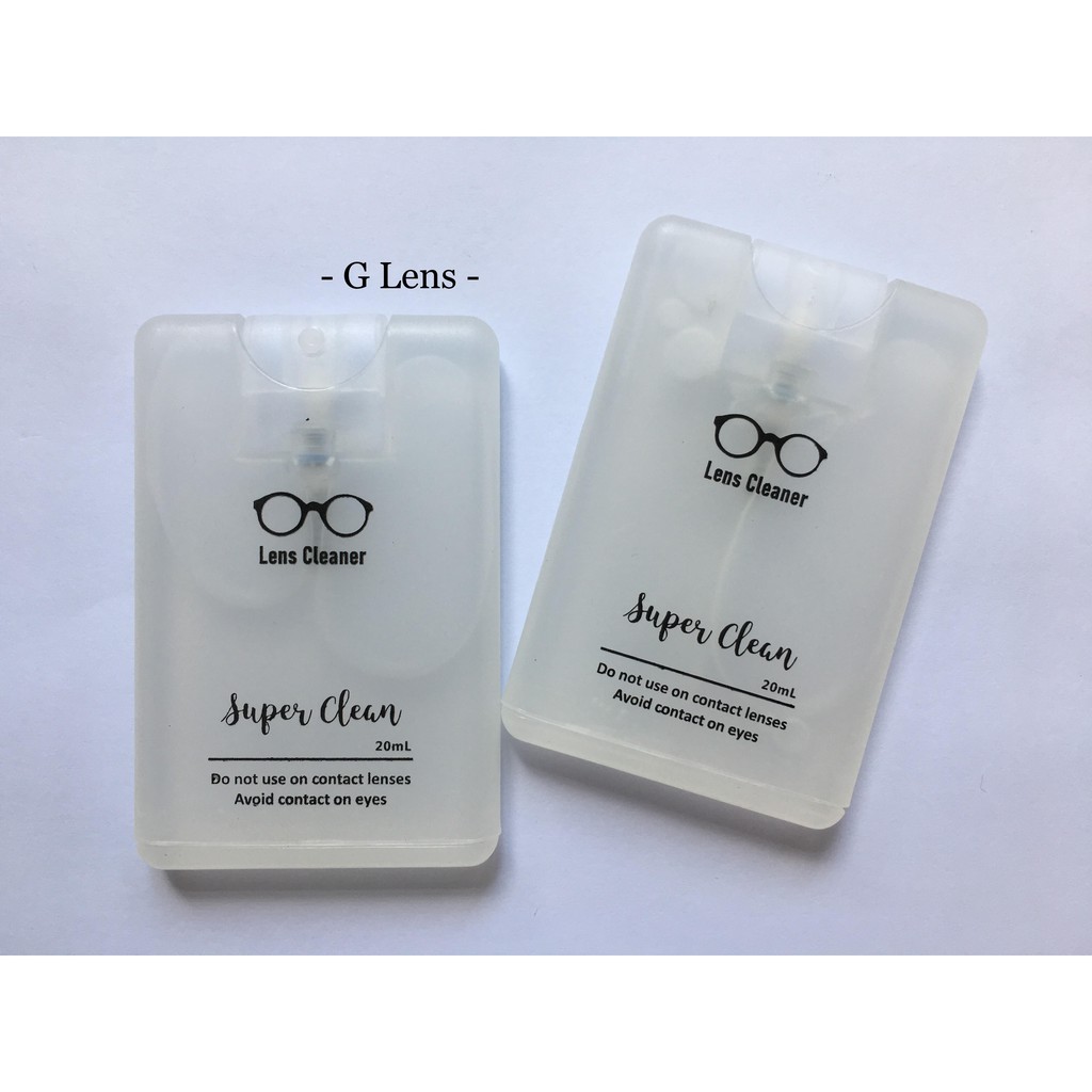 Super Clean Lens Spray for Spectacle and Sunglasses 20mL | Shopee Malaysia