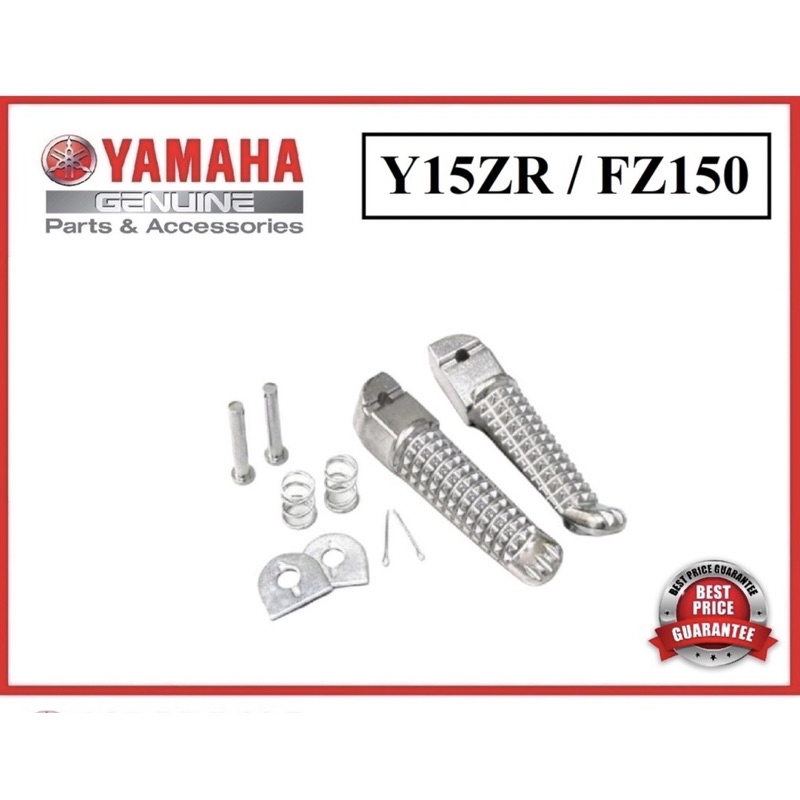 YAMAHA Y15ZR / FZ150 REAR FOOTREST ASSY SET FOOT REST BELAKANG KAKI ...