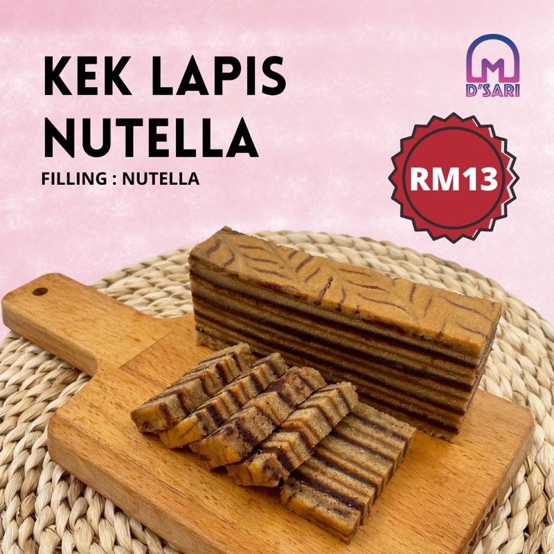 Kek Lapis Nutella Marvelous | Shopee Malaysia