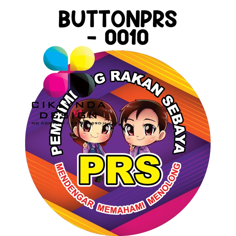 PRE-ORDER - BUTTON BADGE - PRS (MURID SEKOLAH) | Shopee Malaysia