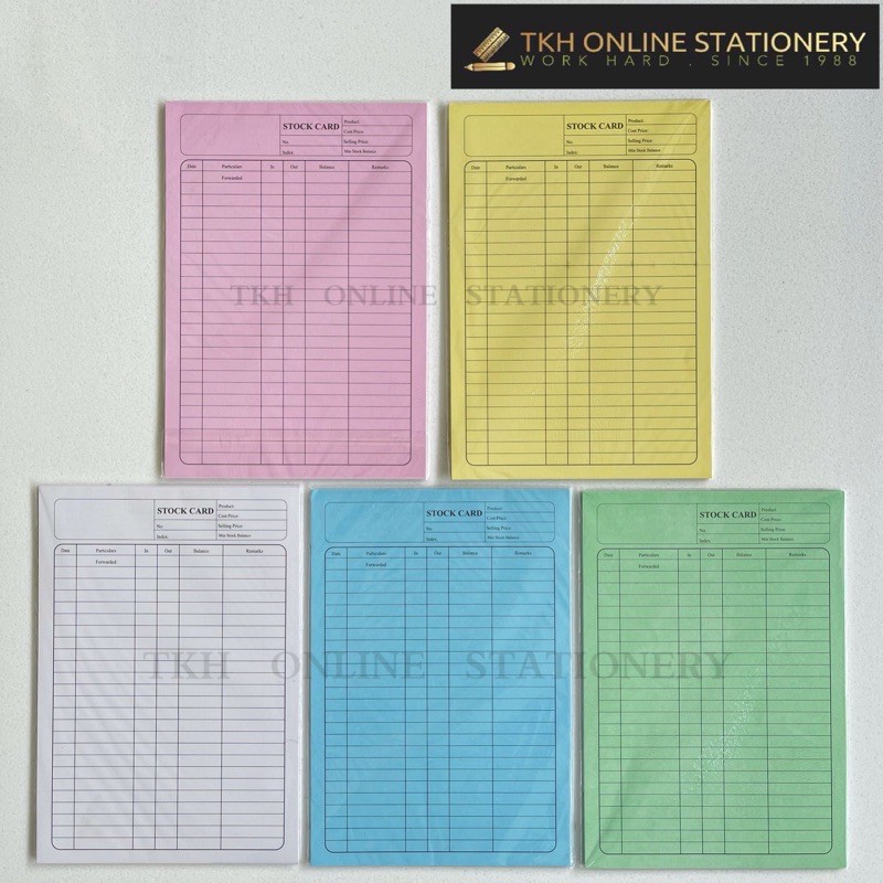 7"x 10" Stock Card 20pcs/pkt | Shopee Malaysia