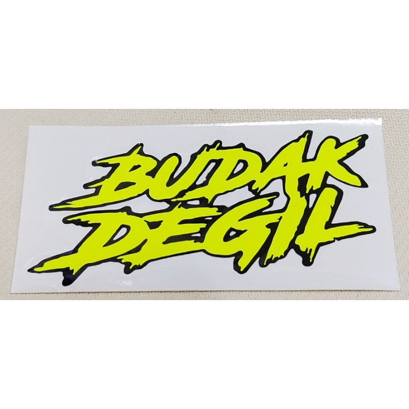 STIKER MOTOR BUDAK DEGIL | Shopee Malaysia