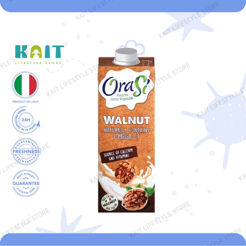 ORASI Milk 1L Flavour Almond Hazelnut Rice Milk SugarFreeSoyMilk Walnut ...