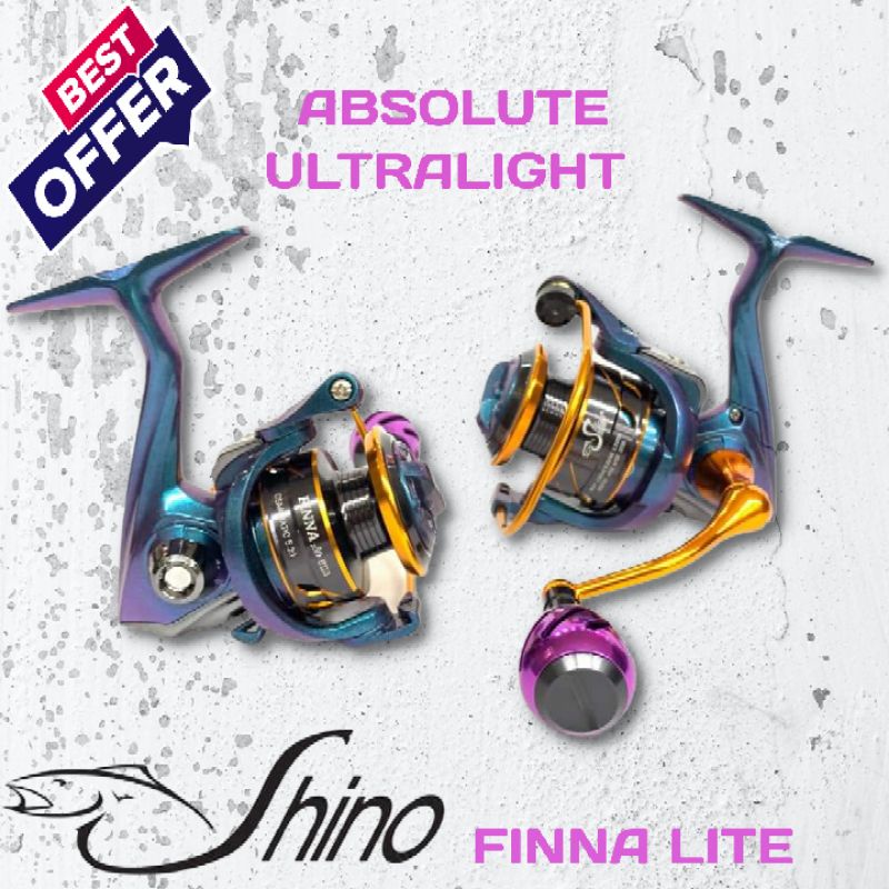 SHINO FINNA LITE SPINNING REEL 2021 | Shopee Malaysia