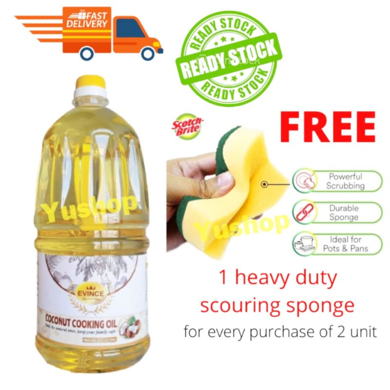 𝐄𝐯𝐢𝐧𝐜𝐞 𝐂𝐨𝐜𝐨𝐧𝐮𝐭 𝐂𝐨𝐨𝐤𝐢𝐧𝐠 𝐎𝐢𝐥 2 Liter Minyak Masak Kelapa 2 Liter Healthy ...