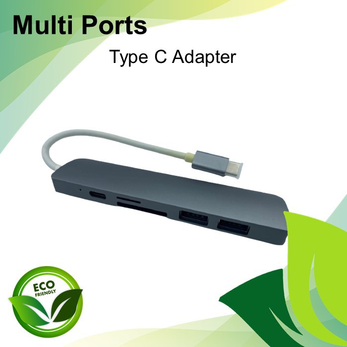 USB Type-C Multiple Ports Adapter and Hubs | Shopee Malaysia