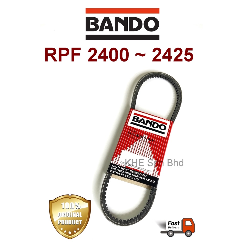 Bando Belt RPF 2400 2405 2410 2415 2420 2425 (9.5 x 1020 1025 1035 1050 ...