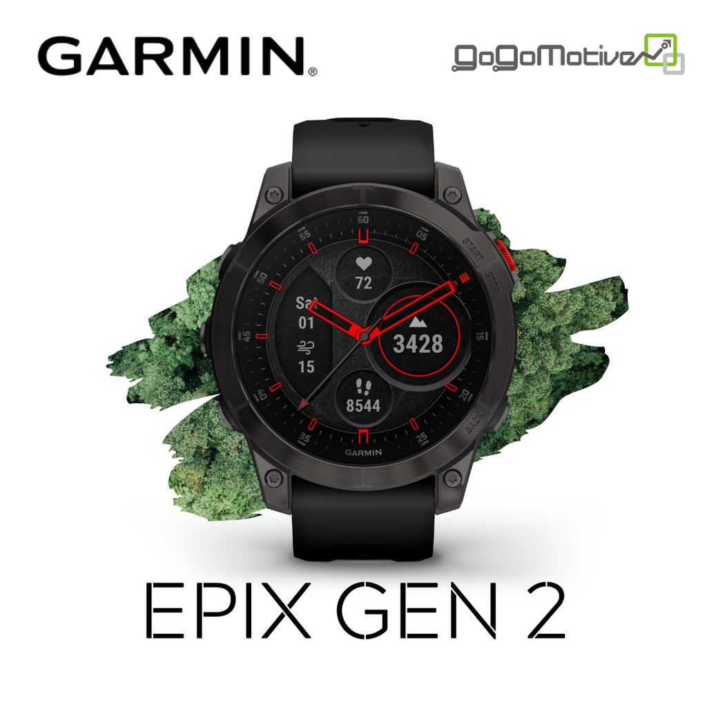 GARMIN EPIX GEN 2 Sapphire - Black Titanium | Shopee Malaysia
