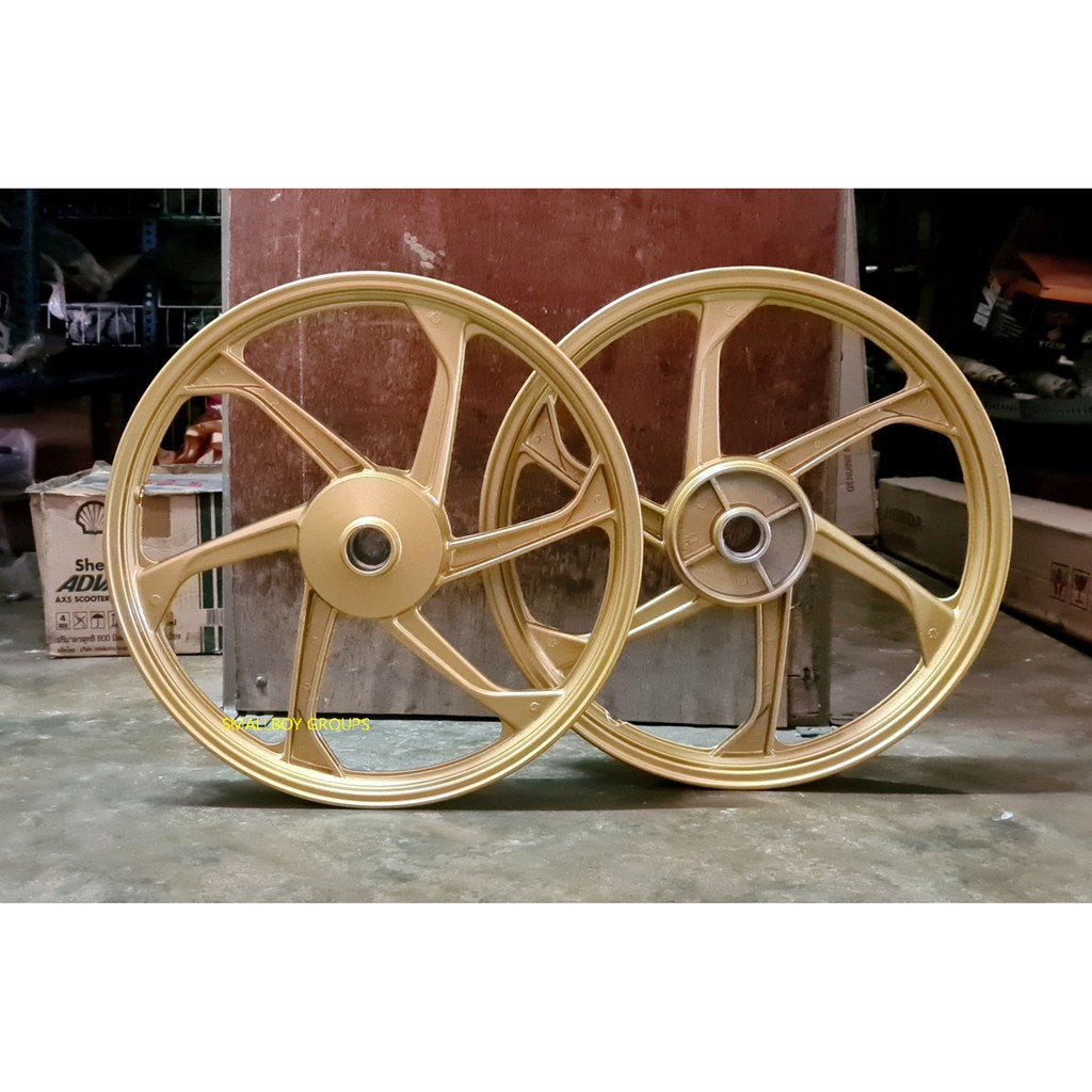 HONDA EX5 HIPOWER SPORT RIM 17' 6 BATANG (GOLD) | Shopee Malaysia