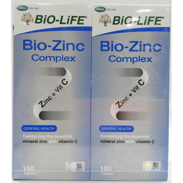 Bio-Life Bio-Zinc Complex (100's / 100'sx2) [Exp: 04/2023] | Shopee ...