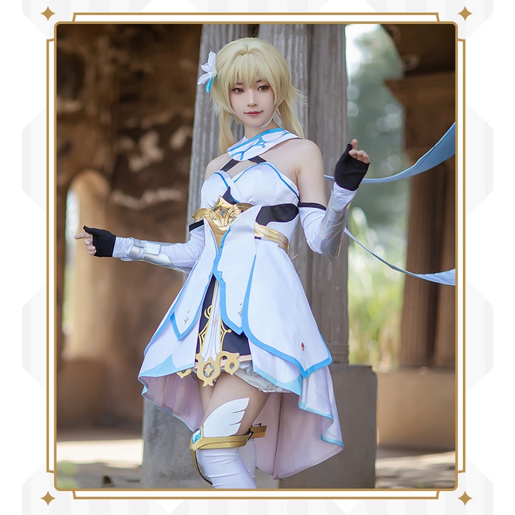 原神cos女主角旅行者空荧cos Genshin Impact cos traveler lumine cos lumine cosplay | Shopee Malaysia