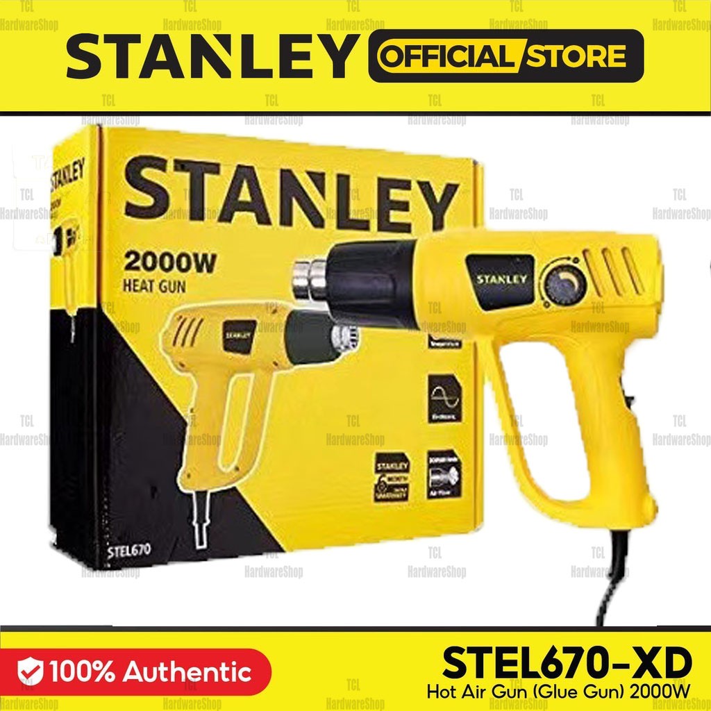 Stanley STEL670 Hot Air Gun (2000W) | Shopee Malaysia