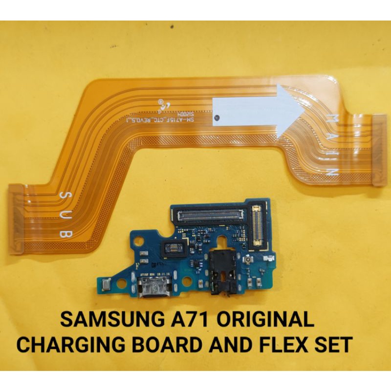 SAMSUNG A71 CHARGING BOARD AND FLEX SET | Shopee Malaysia
