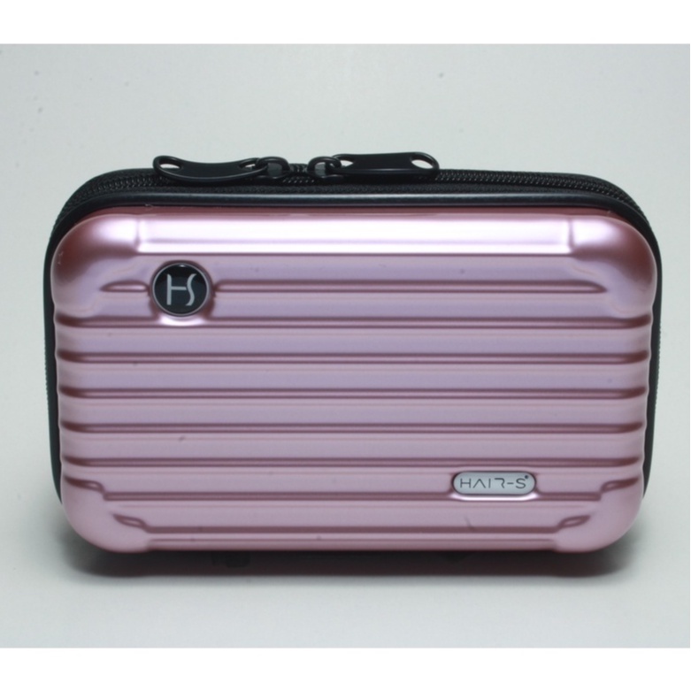 Hard Shell Case / Cosmetic Bag / Toiletries Bag (ROSE PINK) | Shopee ...