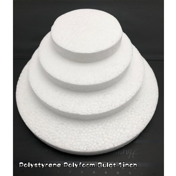 1pc Polystyrene Polyform Gabus Bulat 1inch/ 2inch | Shopee Malaysia